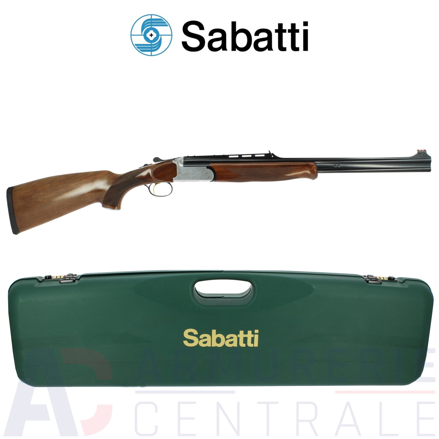 Carabine Sabatti Express battue 2 coups 9.3x74R - Armurerie Centrale