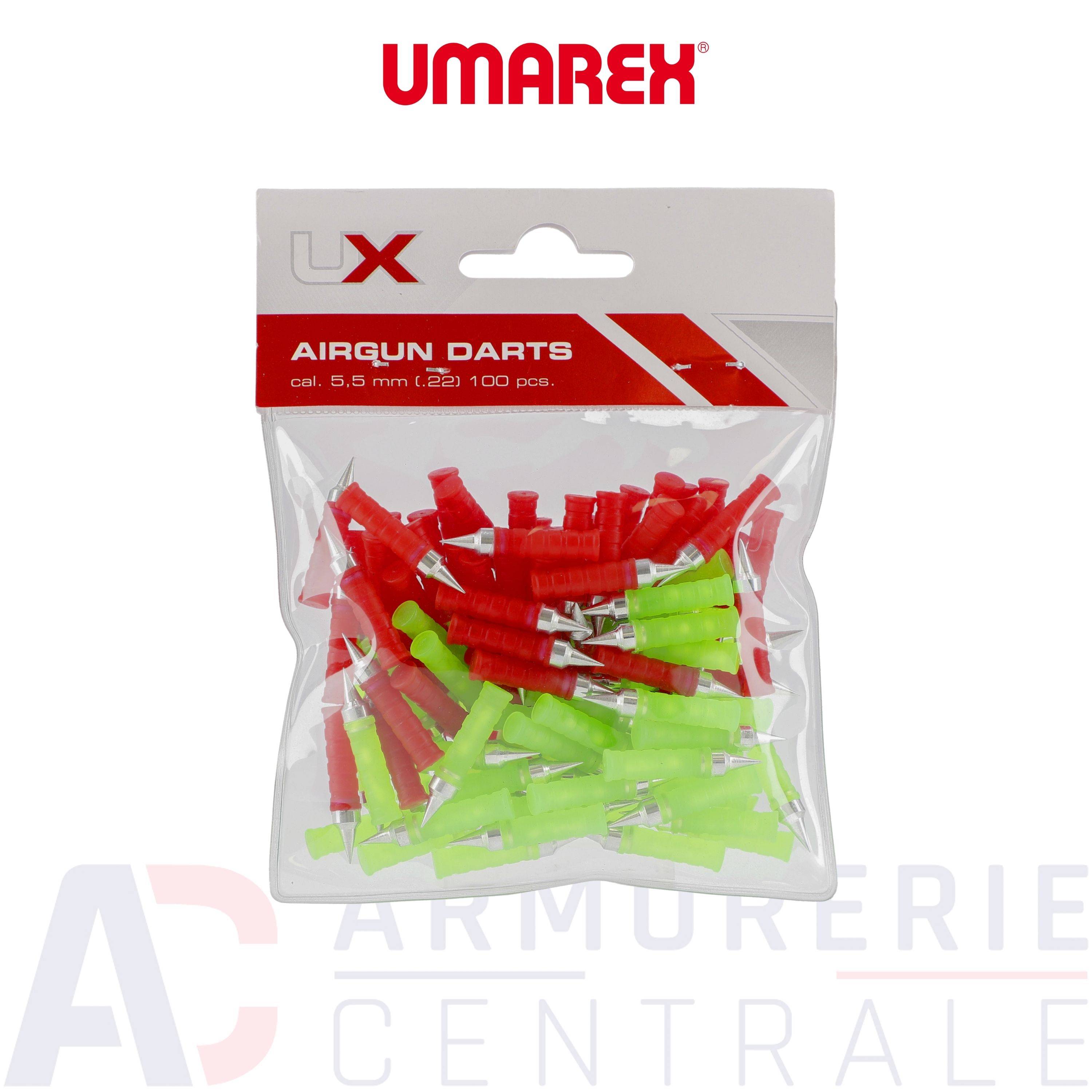 100 fléchettes Umarex Airgun Darts - 5.5 mm - Armurerie Centrale
