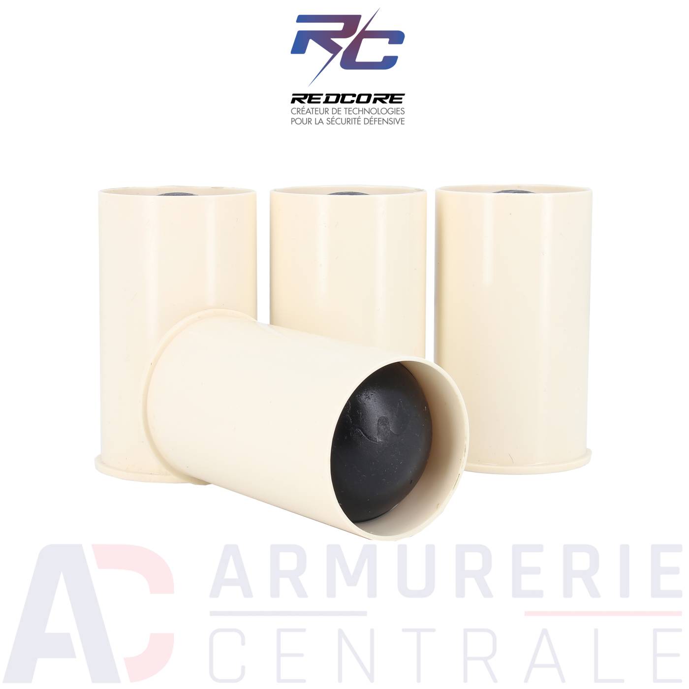 4 cartouches Redcore KOT44CC pour POK44 - 44mm - Armurerie Centrale