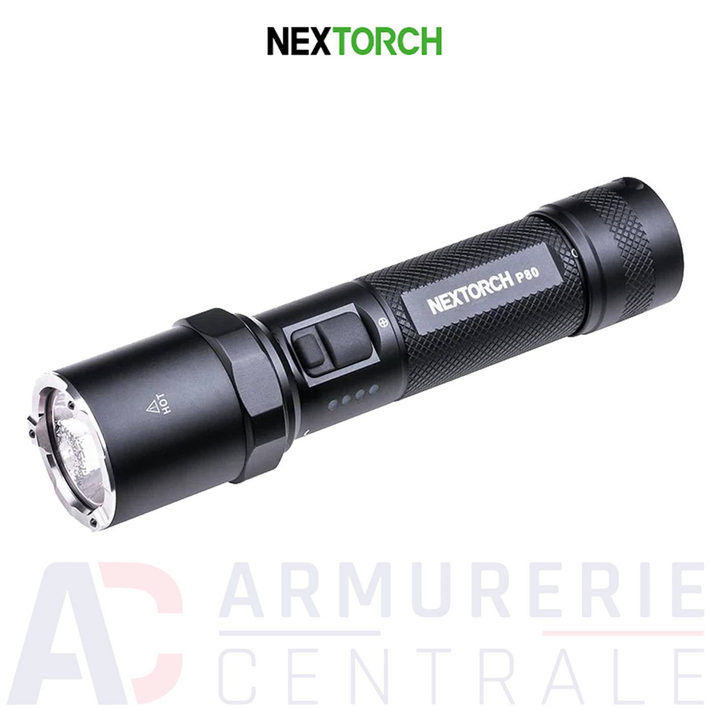 Lampe torche EDC Nextorch P80 1600 Lumens - Armurerie Centrale