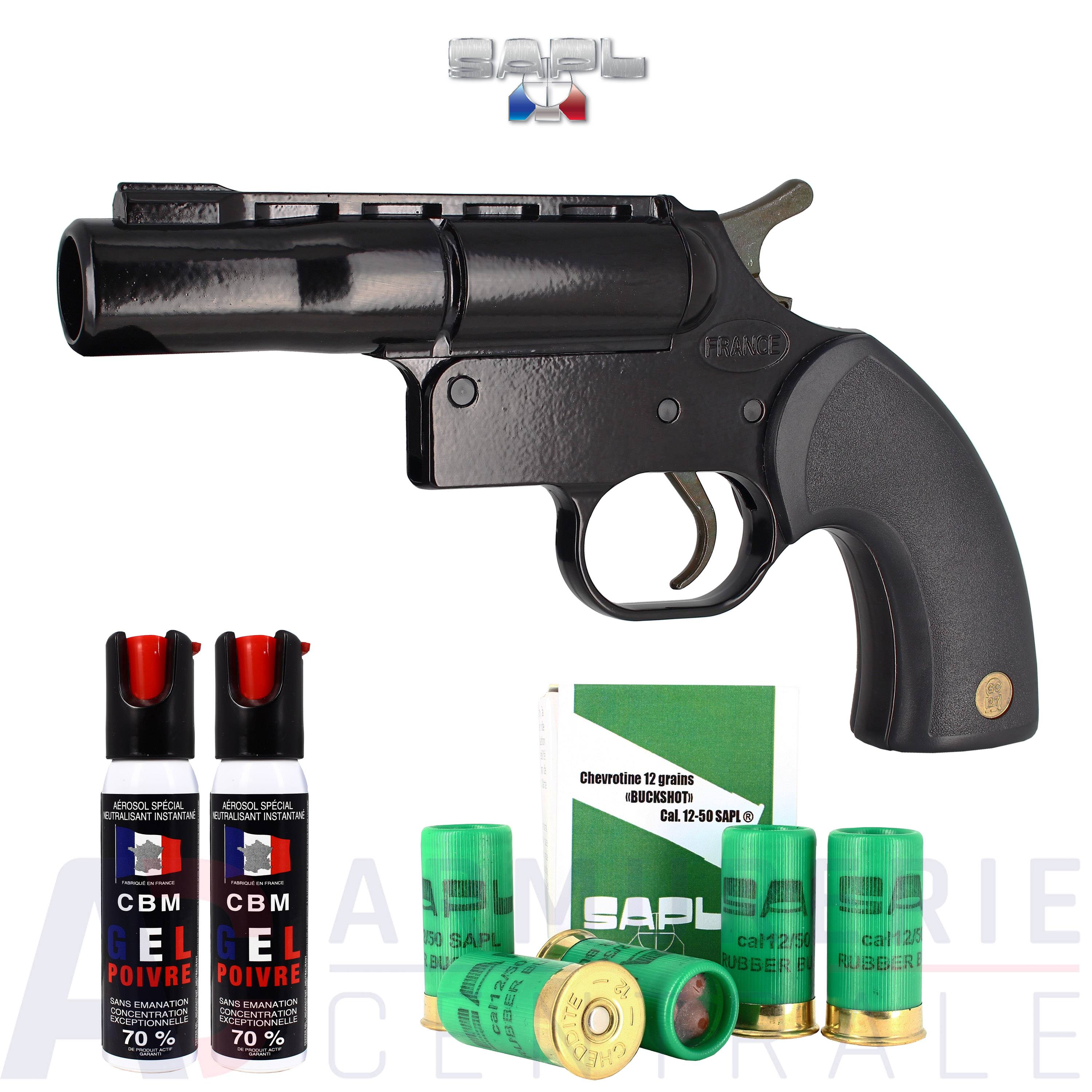 Pack Pistolet SAPL GC27 12/50 - Armurerie Centrale