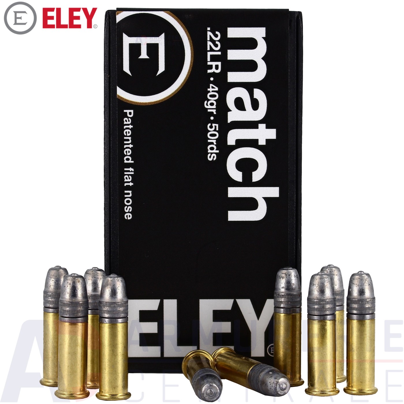 50 cartouches ELEY Match 22LR - Armurerie Centrale
