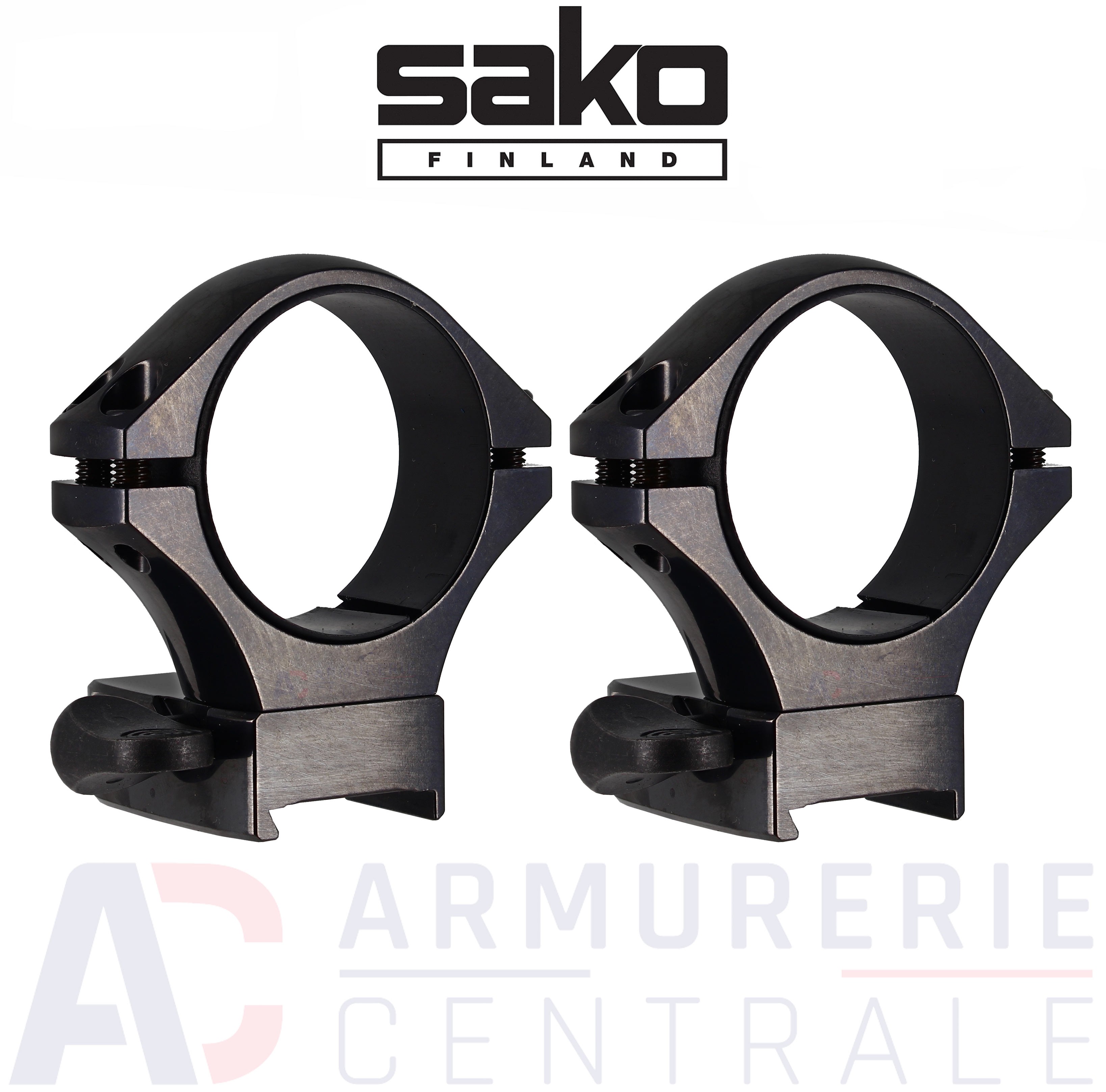 Kit Sako Optilock montage Tikka Low 30 millimètres - Armurerie Centrale