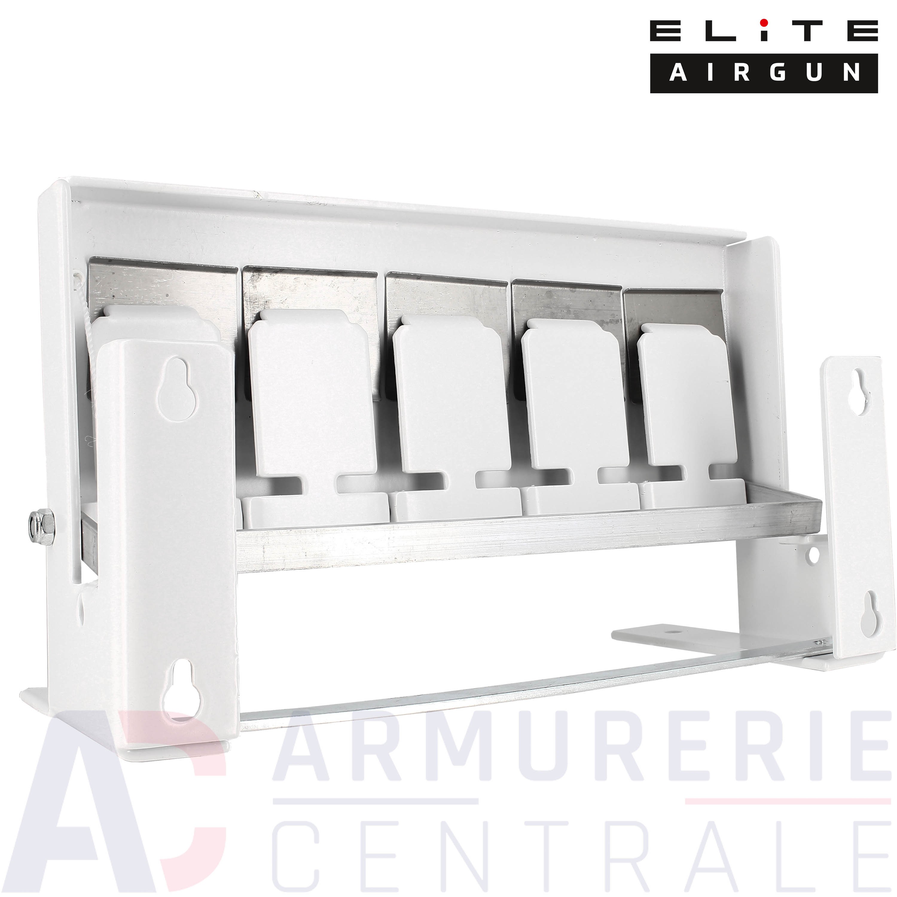 Cible Elite Airgun type Biathlon 5 trous pour calibre 4.5mm - Armurerie ...
