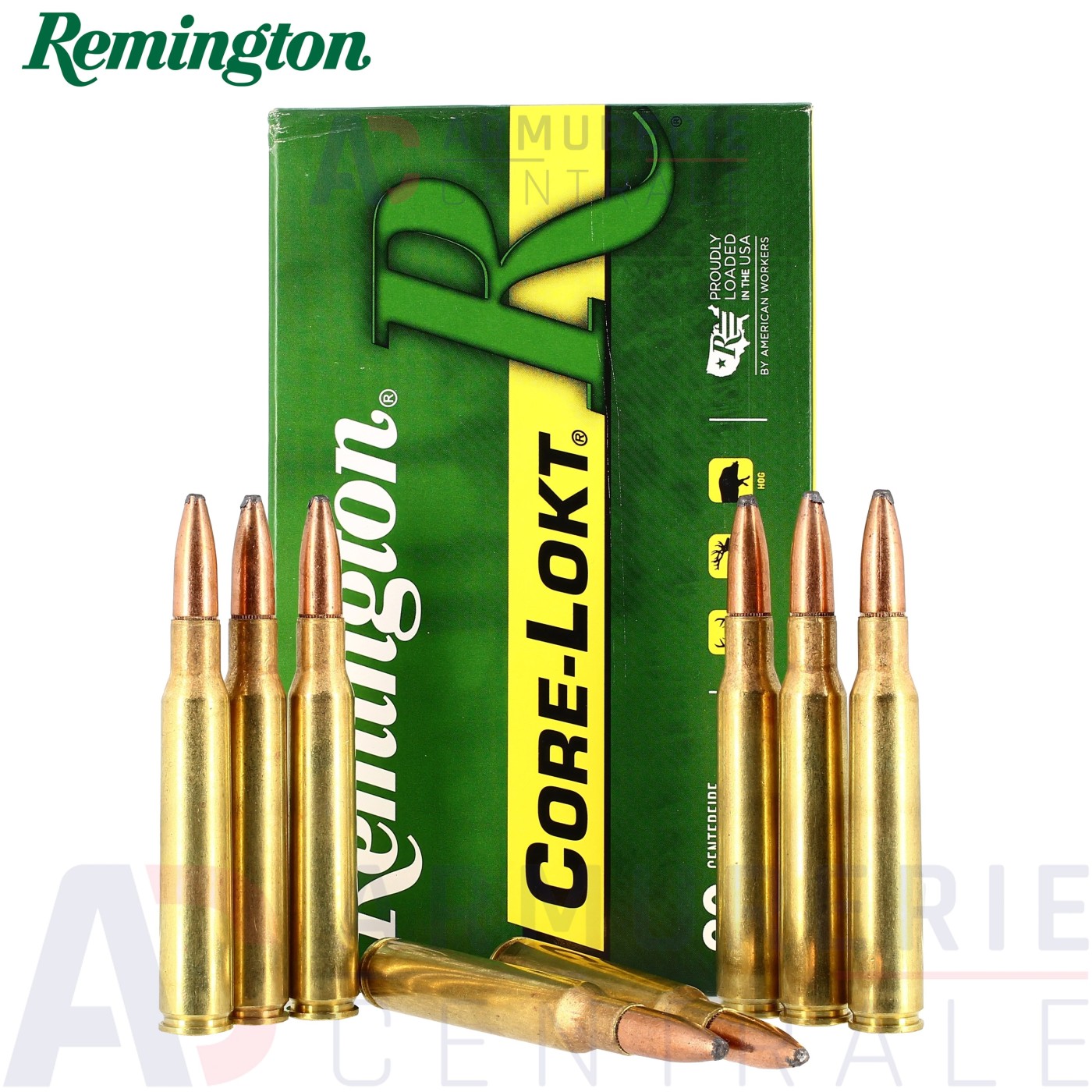 Boite de 20 Cartouches Remington 7X64 Core Lokt -175 grains - Armurerie ...